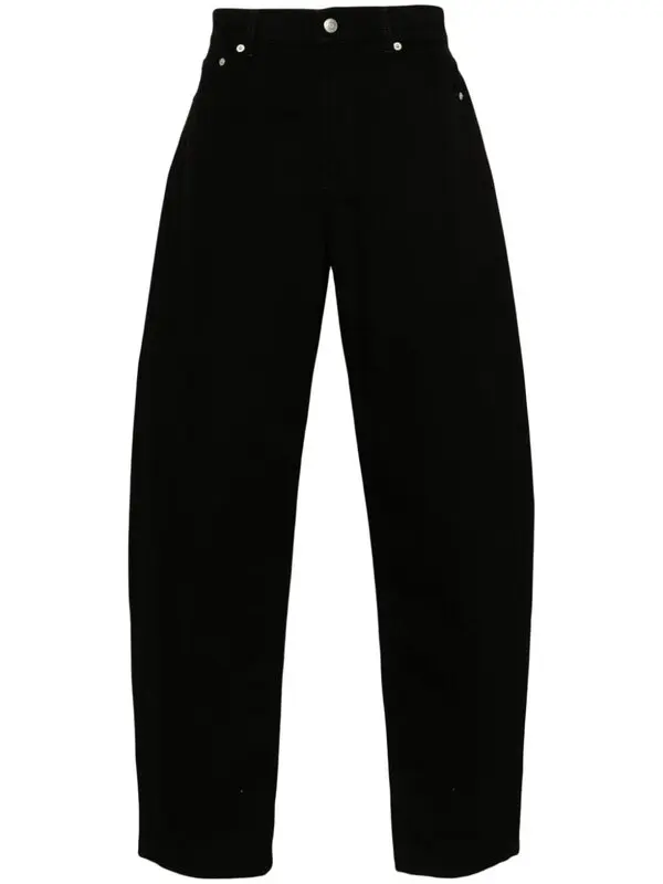 Alexander McQueen Mid-rise Barrel Jeans