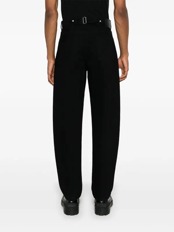 Alexander McQueen Mid-rise Barrel Jeans