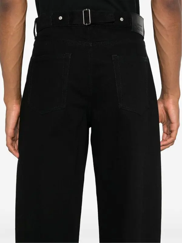 Alexander McQueen Mid-rise Barrel Jeans