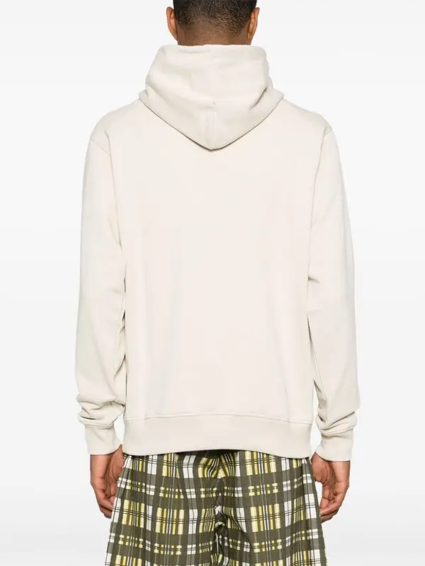 Drole De Monsieur Le Hoodie Slogan Classique - Neutrals