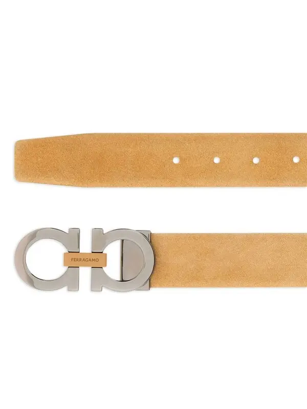FERRAGAMO Reversible Gancini Belt