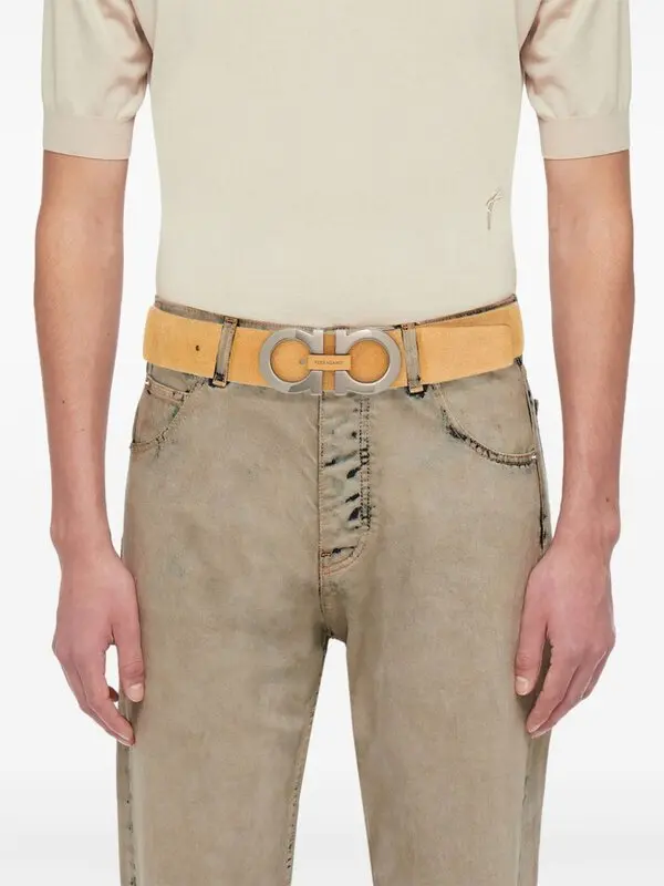 FERRAGAMO Reversible Gancini Belt