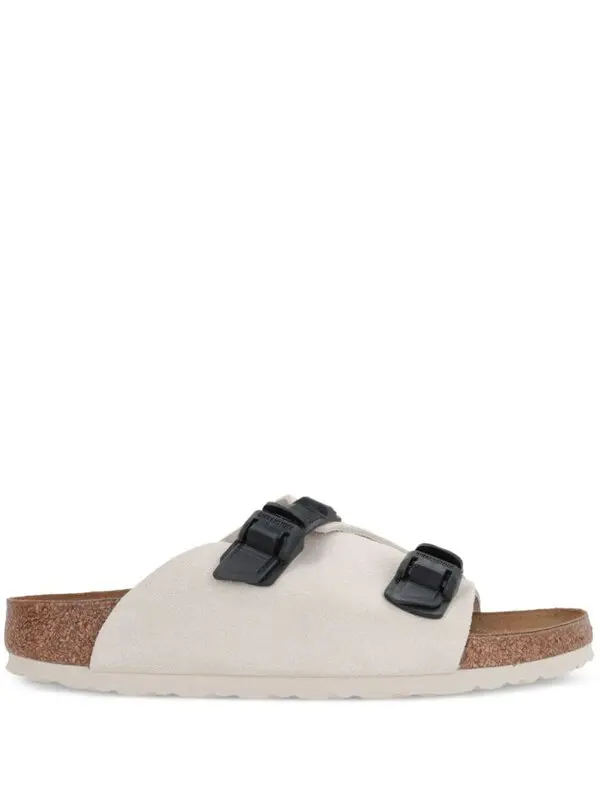 BIRKENSTOCK Zürich Tech Suede Sandals - White