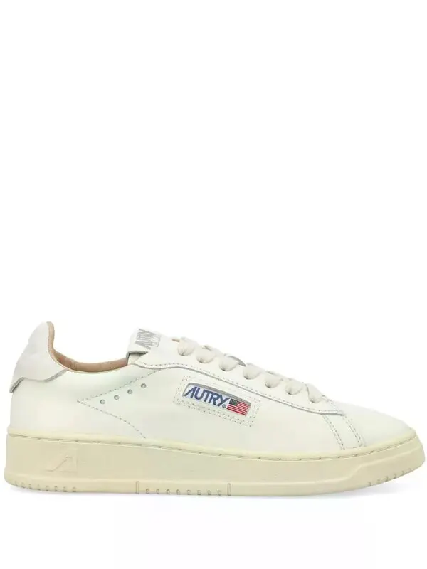 AUTRY Dallas Low Leather Sneakers - Neutrals