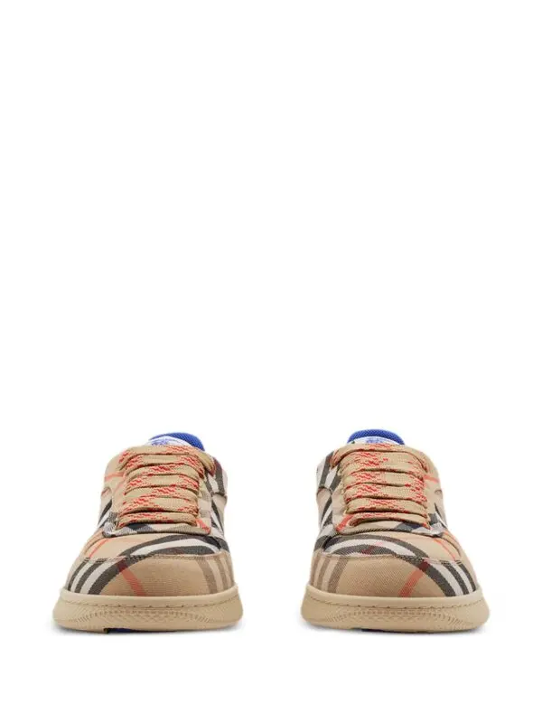 Burberry Terrace Checked Sneakers