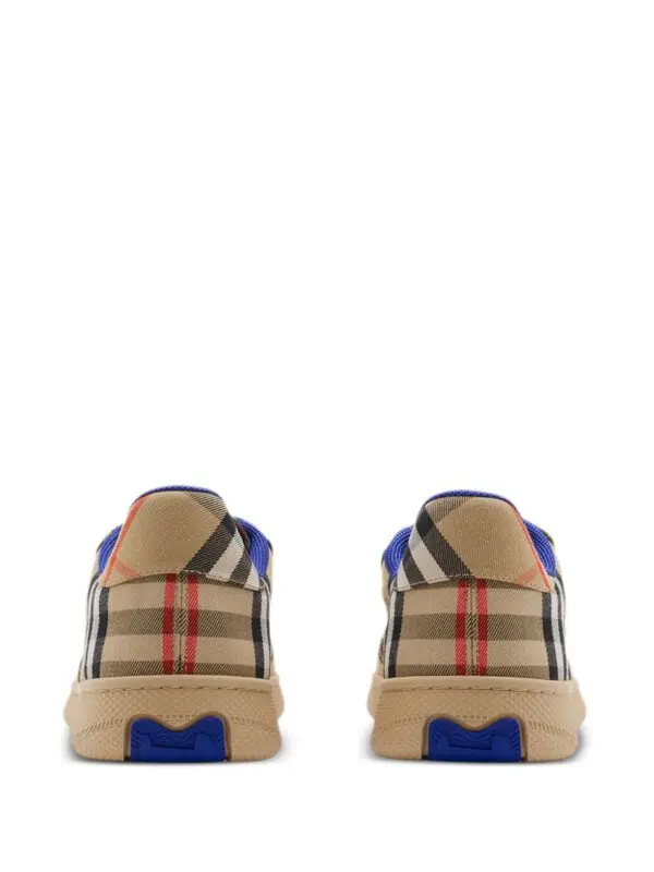 Burberry Terrace Checked Sneakers