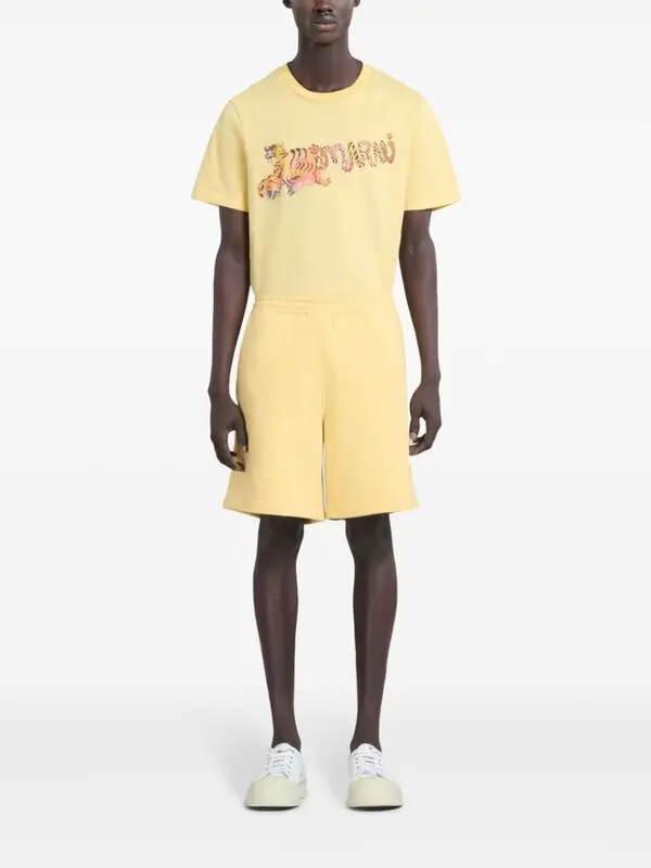 Marni Straight-leg Cotton Jersey Shorts