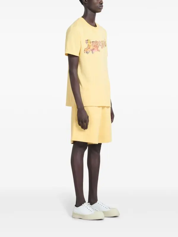 Marni Straight-leg Cotton Jersey Shorts