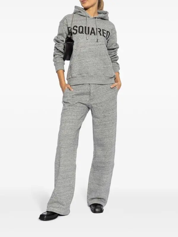 Dsquared2 Logo Print Track Pants - Grey