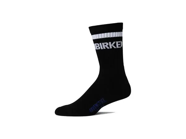 BIRKENSTOCK Cotton Crew Stripe Socks - Black
