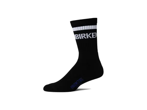 BIRKENSTOCK Cotton Crew Stripe Socks - Black