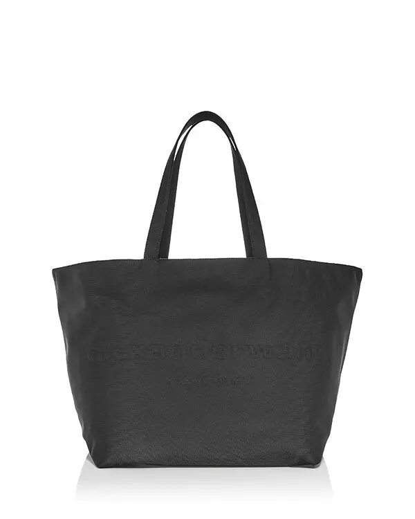 Alexander Wang Extra Large Nylon Canvas Tote - Black