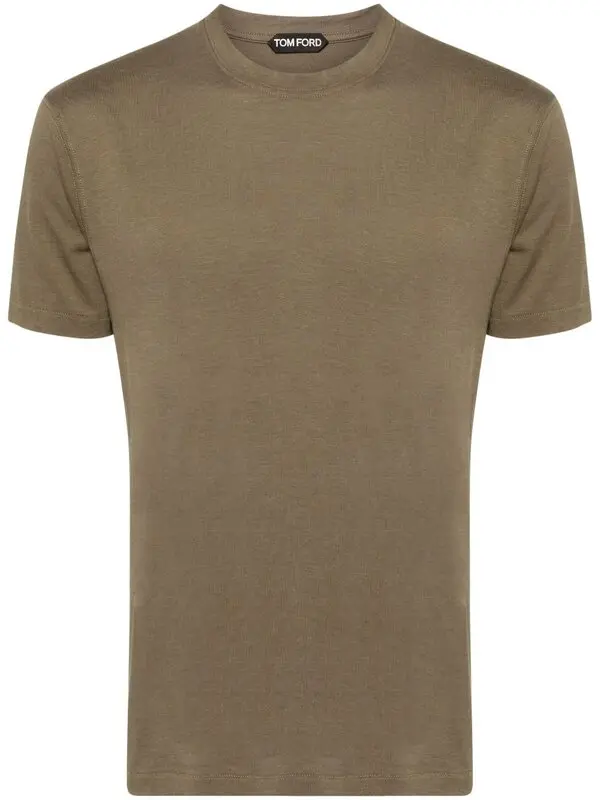 TOM FORD Crew-neck Lyocell T-shirt