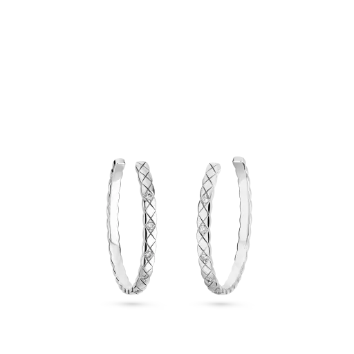 Chanel Coco Crush Hoop Earrings