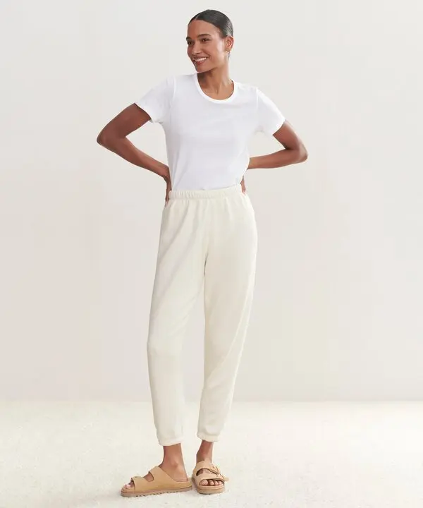 Jenni Kayne Saturday Sweatpant - Cream