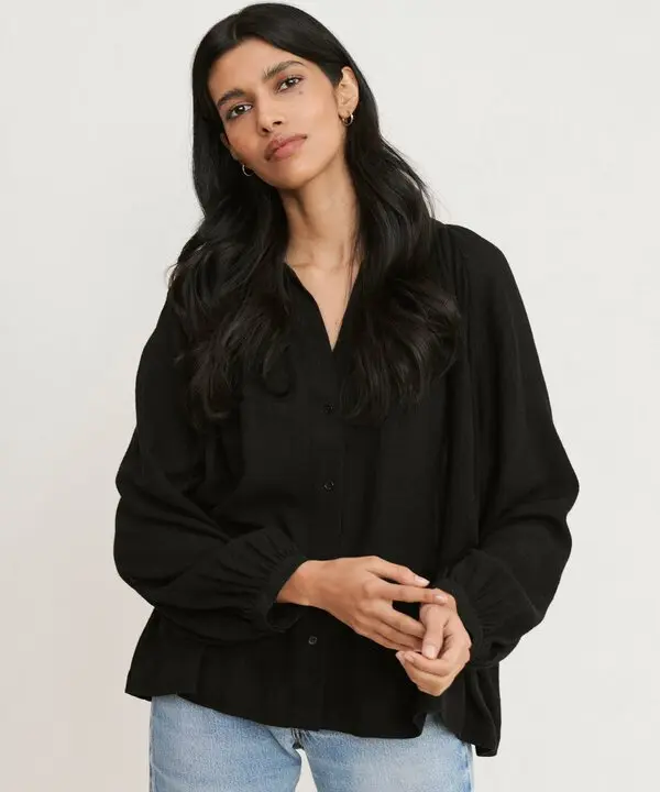 Jenni Kayne Long-sleeve Willow Blouse