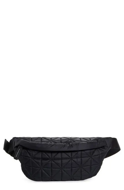 VEECOLLECTIVE Water Repellent Quilted Belt Bag