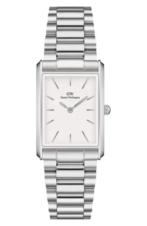 DANIEL WELLINGTON Tank Collection Bracelet Watch - Silver