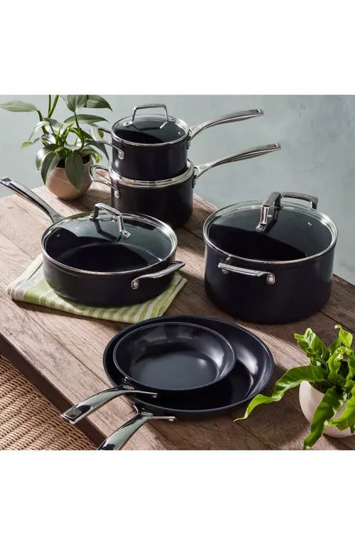 LE CREUSET 10-piece Nonstick Cookware Set