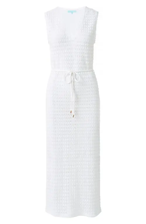 Melissa Odabash Annabel Open Stitch Cover-up Dress