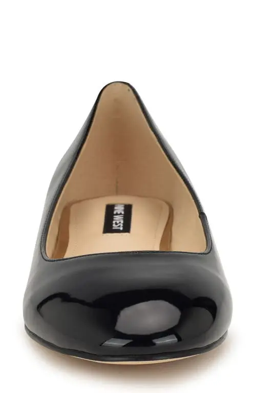 Nine West Robbe Flat In Black - 30% Off
