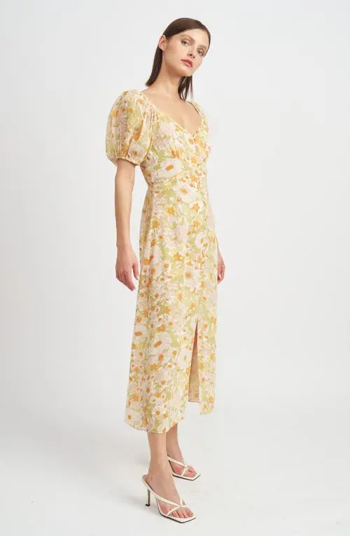 EN SAISON Annie Floral Midi Dress