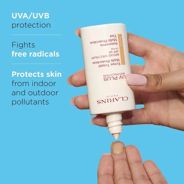 Clarins Uv Plus Anti-pollution Tinted Sunscreen Spf 50 - 2 Medium