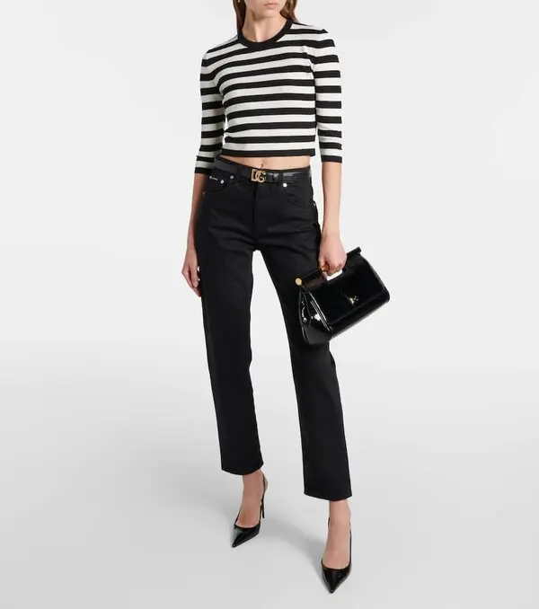 Dolce & Gabbana High-rise Slim Jeans