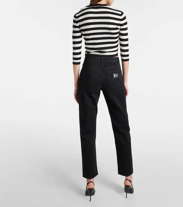 Dolce & Gabbana High-rise Slim Jeans