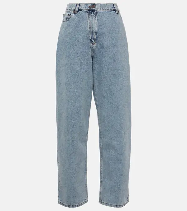 Magda Butrym Straight Jeans - Blue