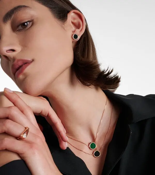 REPOSSI 18kt Rose Gold Earring - Multicoloured