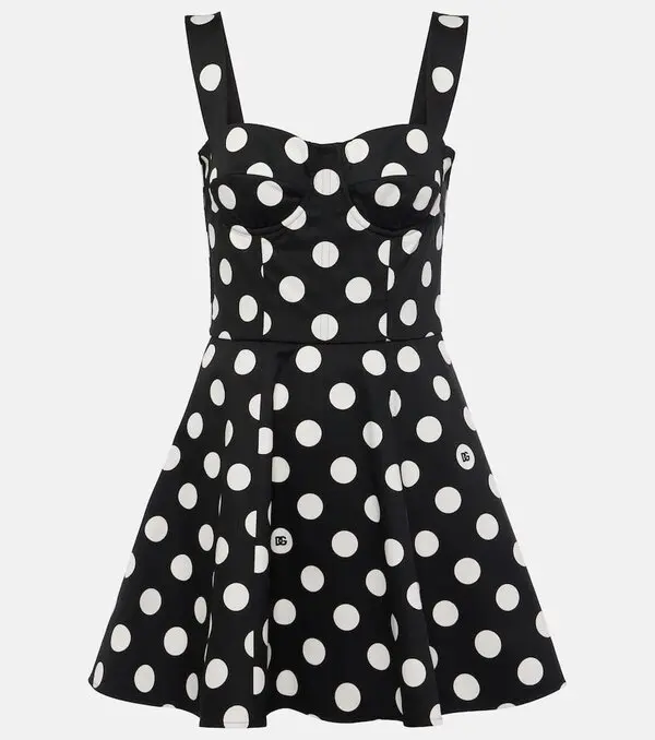 Dolce & Gabbana Cotton-blend Minidress