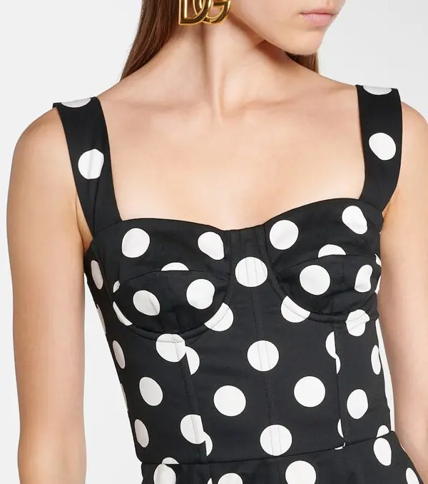Dolce & Gabbana Cotton-blend Minidress