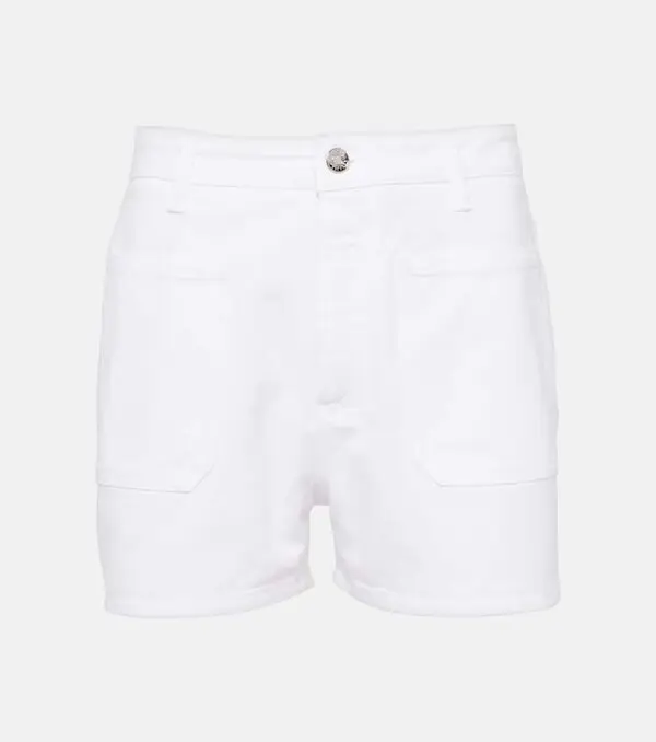 Dolce & Gabbana High-rise Denim Shorts - Yellow
