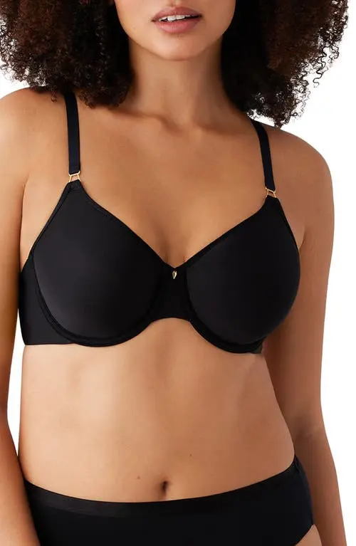 Wacoal Simply Done Underwire Convertible T-shirt Bra - Black