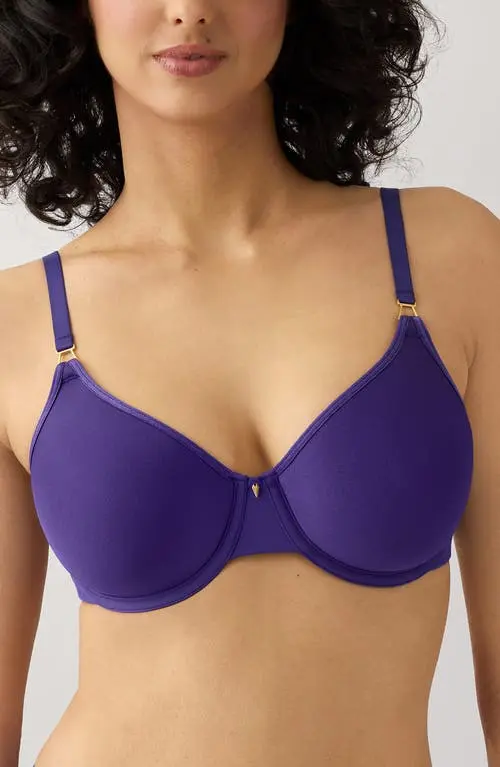Wacoal Simply Done Underwire Convertible T-shirt Bra - Mulberry Purple