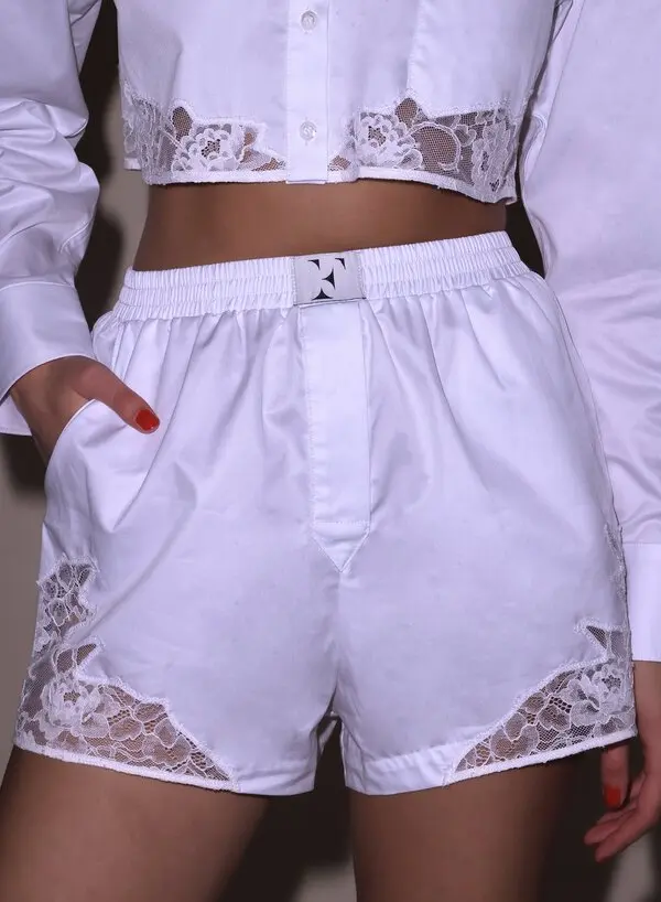 Fleur Du Mal Poplin Boxer Short