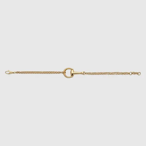 Gucci Horsebit 18k Chain Bracelet - Gold