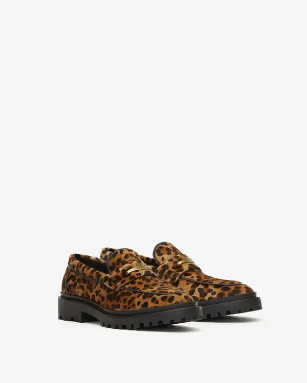 Isabel Marant Frezza Loafers - Leopard