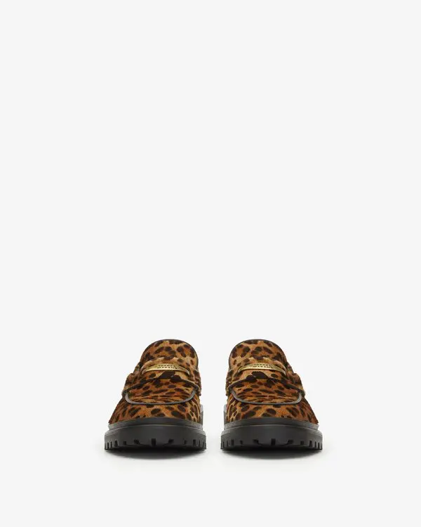 Isabel Marant Frezza Loafers - Leopard