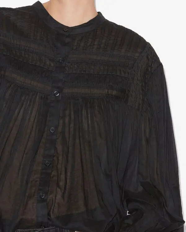 ETOILE Marant Étoile Plalia Blouse - Black