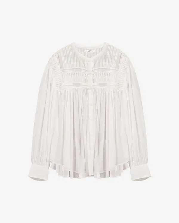 MARANT ETOILE Plalia Blouse - White