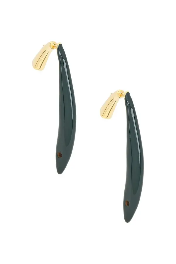 Bottega Veneta Dangle Earrings - Dark Green