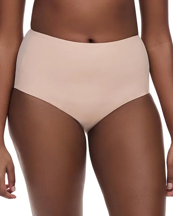 Chantelle Comfort Chic High Waist Control Top Briefs - Rose