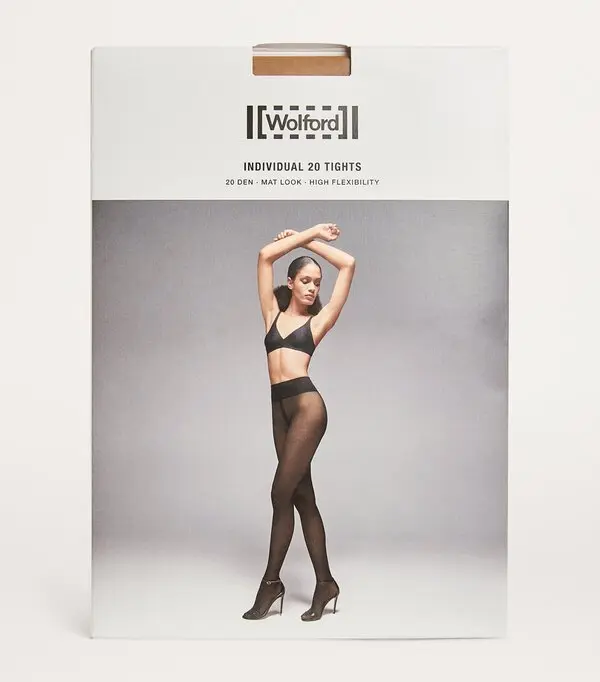 Wolford Individual 20 Tights - Beige