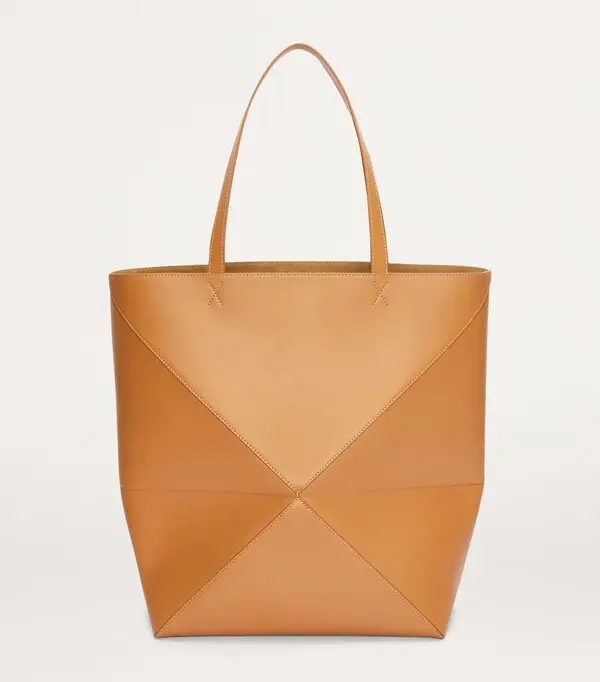 Loewe Leather Puzzle Fold Tote Bag