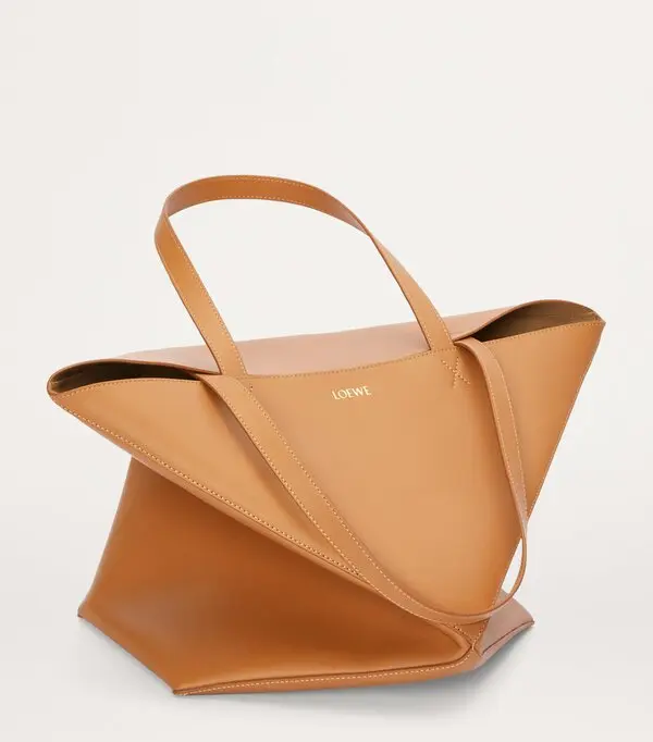 Loewe Leather Puzzle Fold Tote Bag