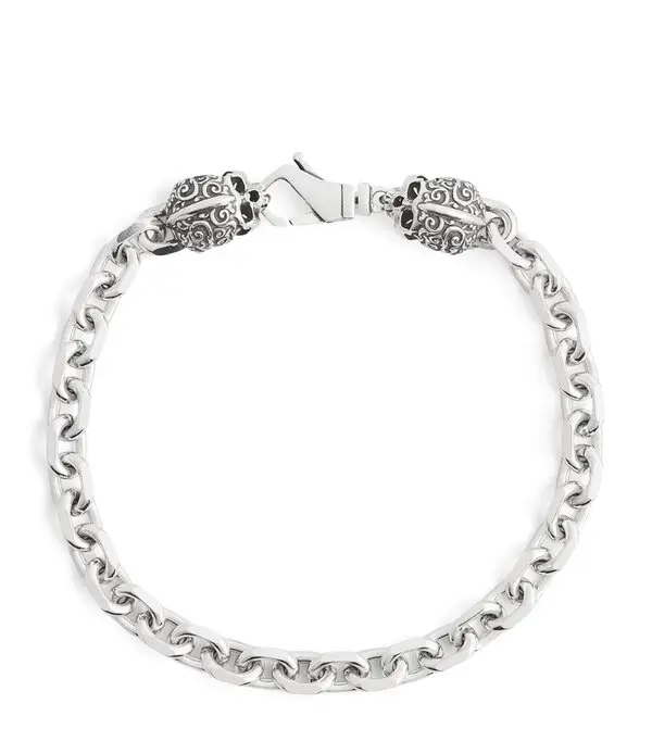 Emanuele Bicocchi Sterling Chain Bracelet - Silver
