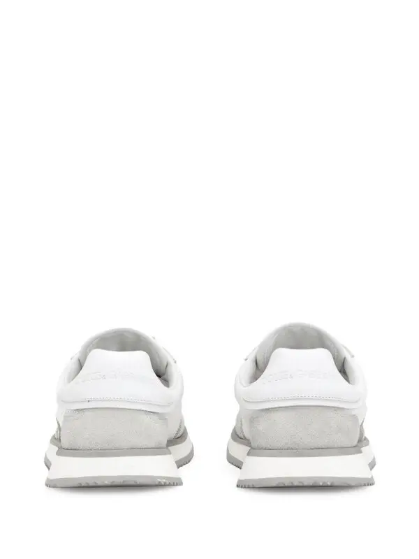 Dolce & Gabbana Mixed-material Sneakers - White