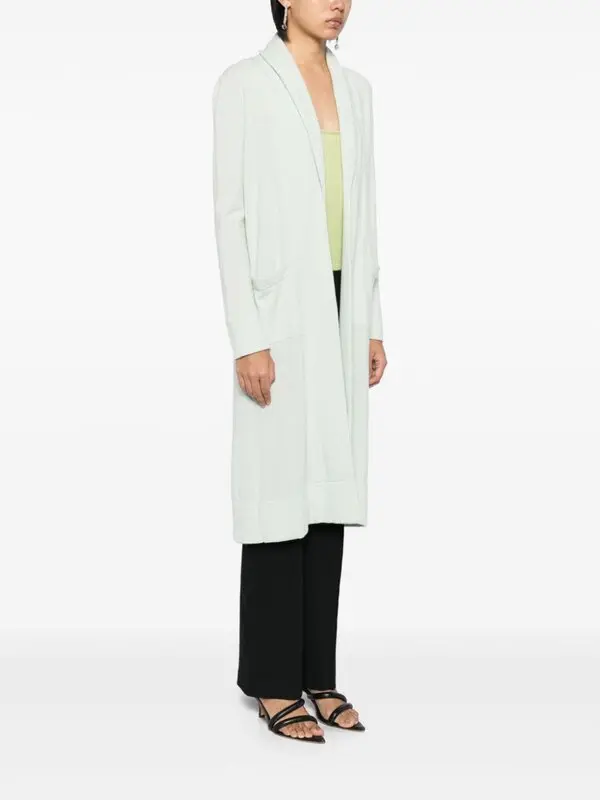 TEDDY CASHMERE Venezia Cardigan-coat - Green
